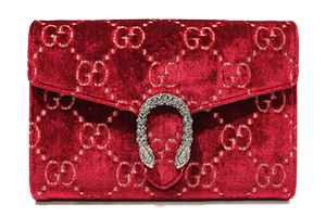 sac gucci dionysus empreinte gg en velours rouge fermoir argent ...